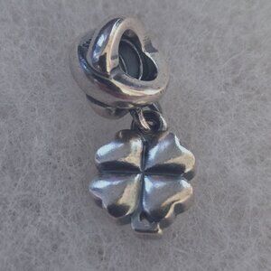 Pandora | Jewelry | Four Leaf Clover Green Enamel Pandora Charm | Poshmark